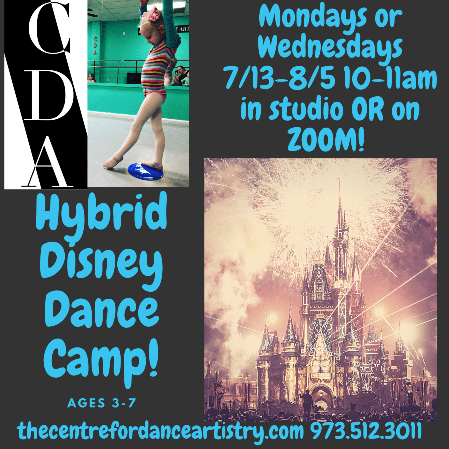 virtual disney dance camp-1 | The Centre For Dance Artistry
